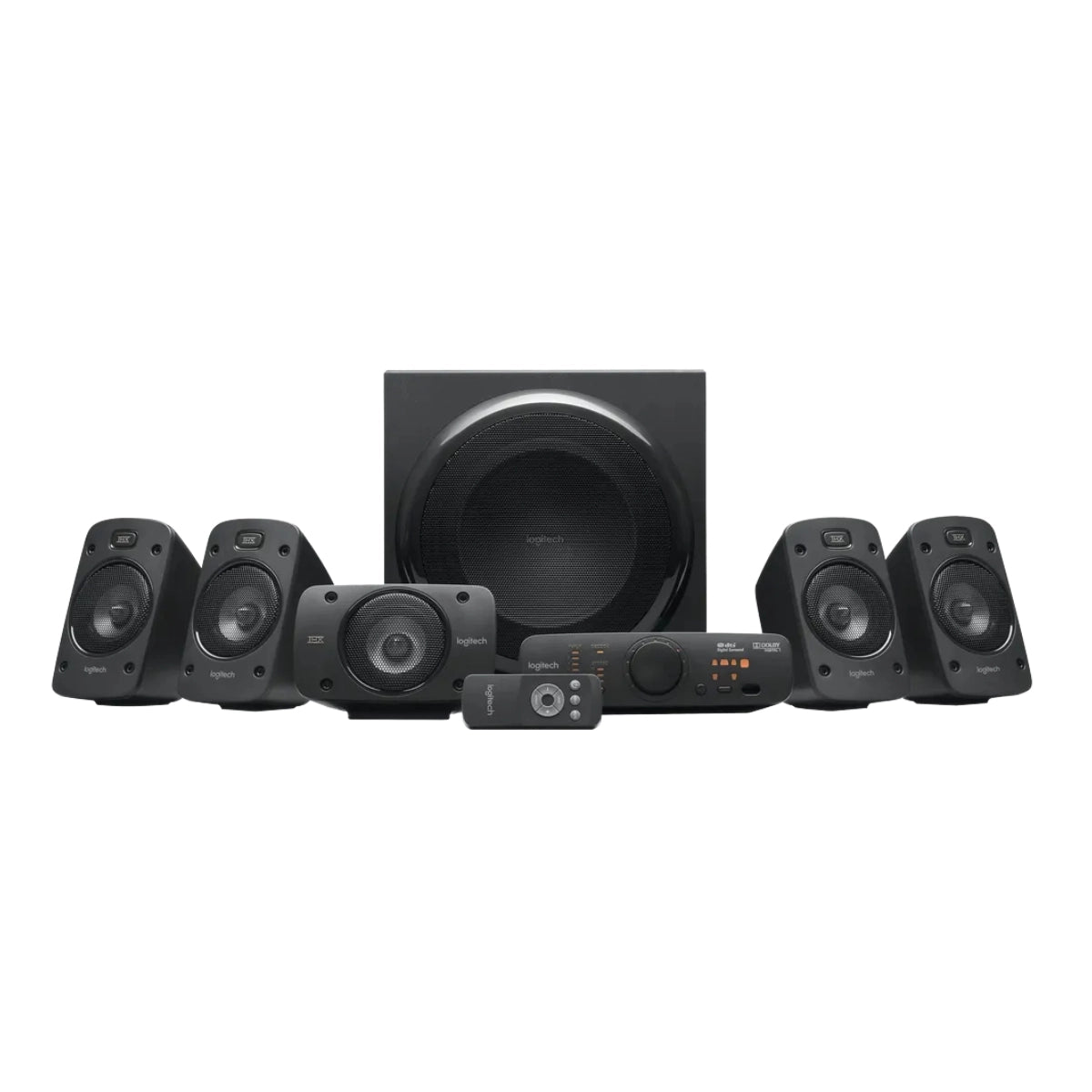 Logitech Surround Sound Speakers Z906, 5.1 channels, 500 W – Crystal ...