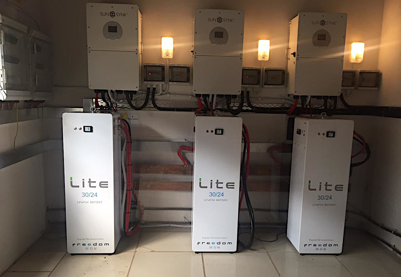 Freedom Won Lite Home 10/8 LiFePO4 Battery 10kW 48V – Crystal ...